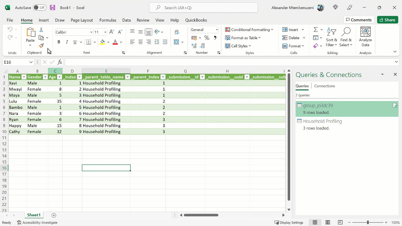 Connecting KoboToolbox To Microsoft Excel KoboToolbox Documentation